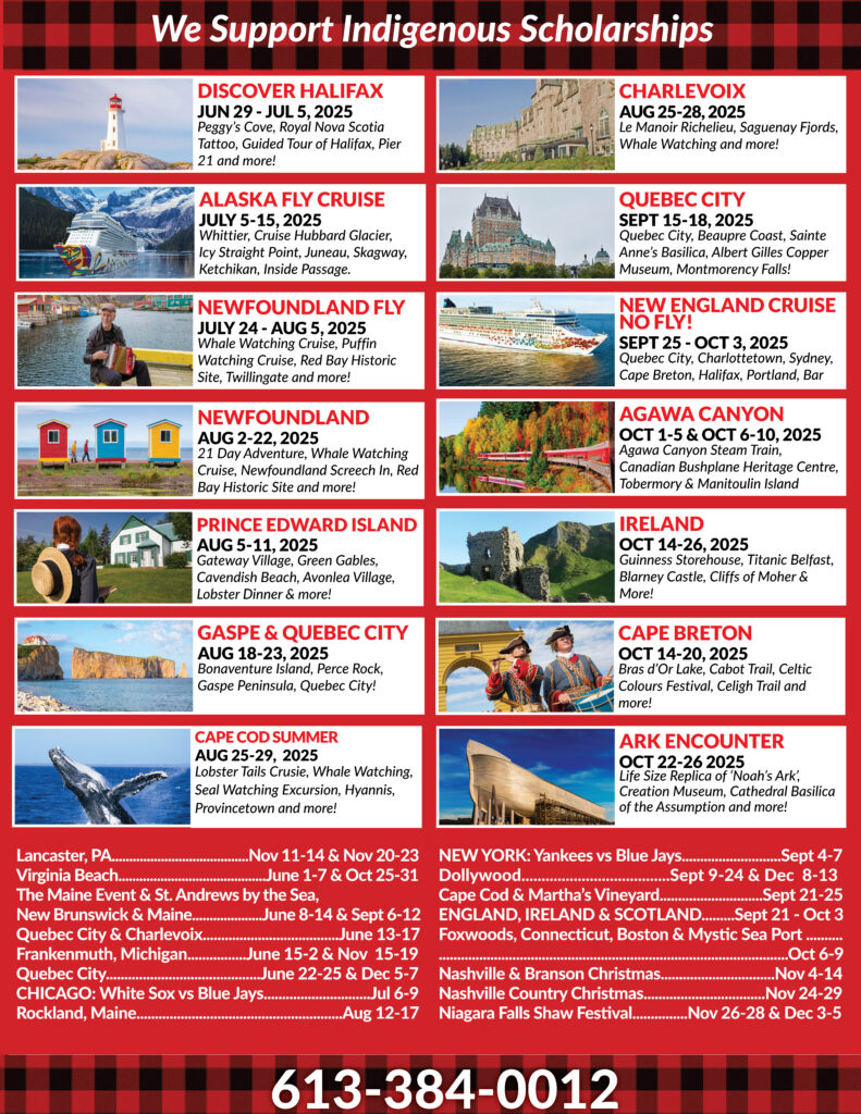 Hit The Road in 2025! - Maple Leaf Tours | Tour | Travel | Cruise